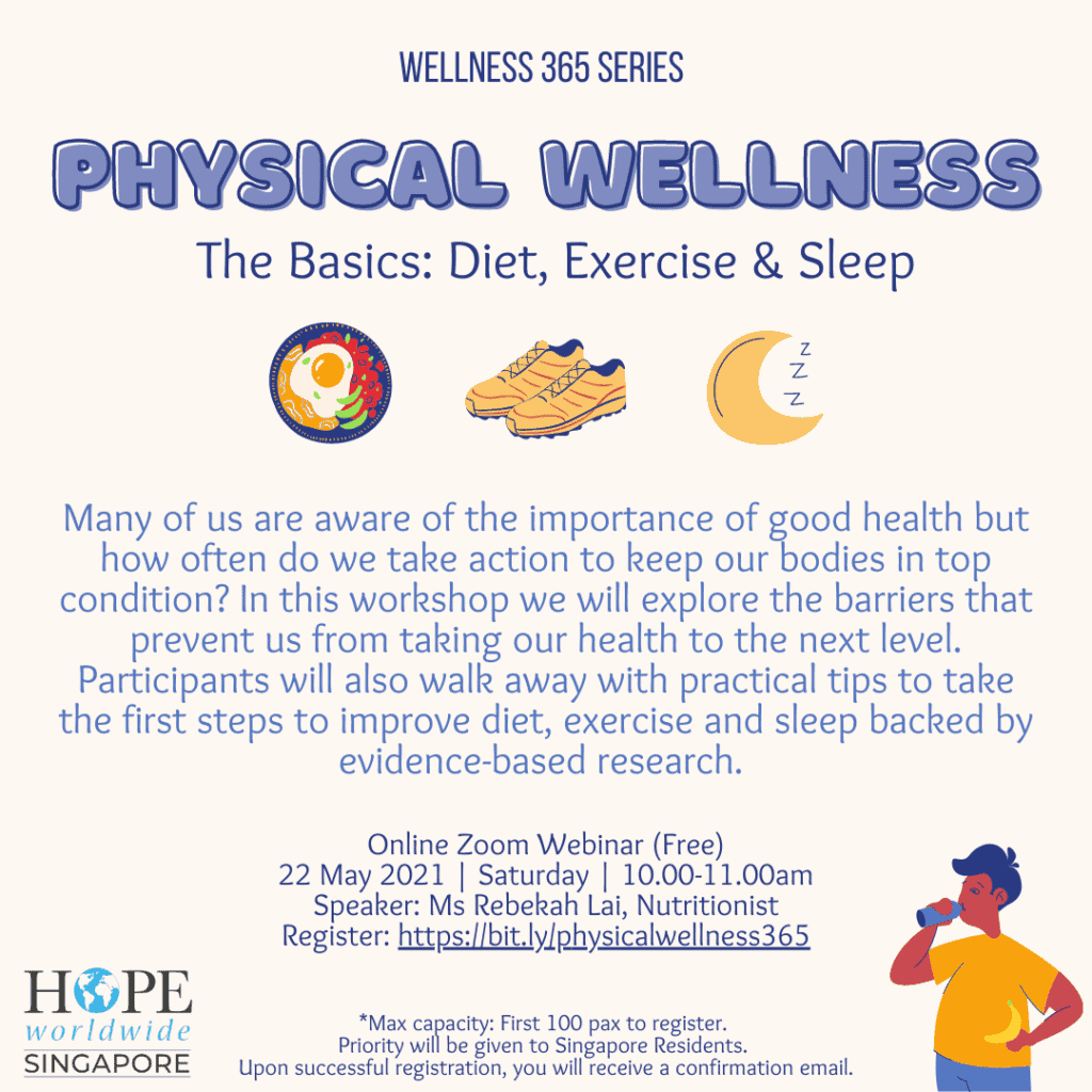 Wellness 365 Webinar Series: Physical Wellness - The Basics: Diet ...